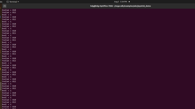 HW-504 Joystick with ARIES v2.0 Board – VEGA processors blog