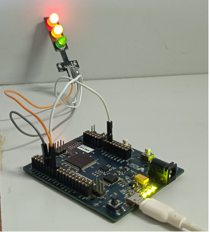 How to use a RYG LED with ARIES v2.0 board – VEGA processors blog