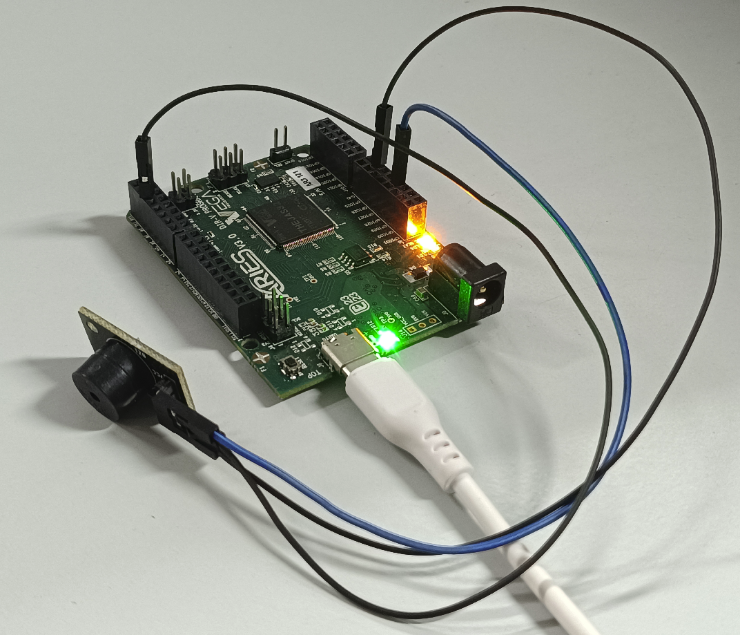 Interfacing Buzzer with ARIES v3.0 board – VEGA processors blog
